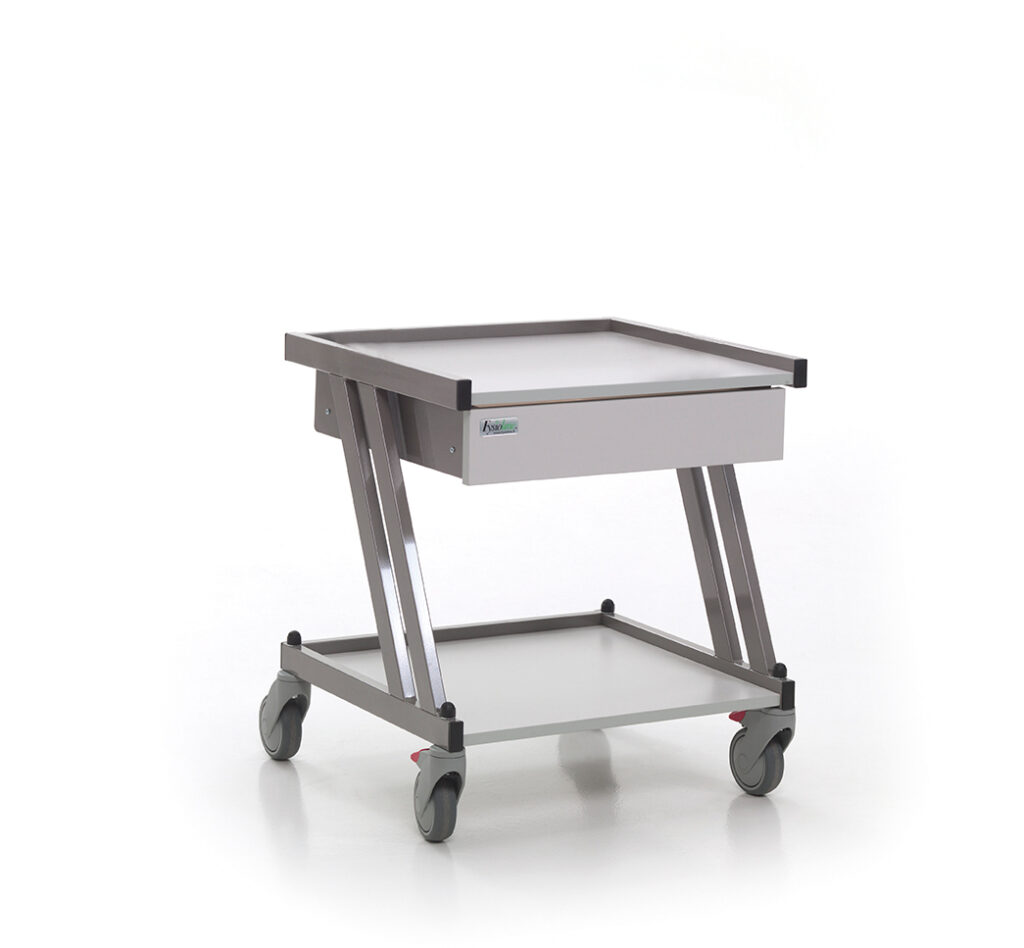 Fysioline 2-Tier Low Work Cart – Practical and Mobile Solution ...