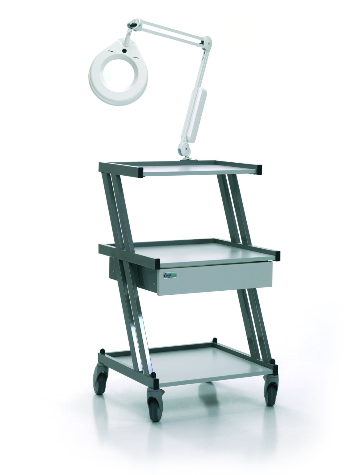 Fysioline tool cart with Luxo LFM 101 Magnifying Lamp – functionality ...