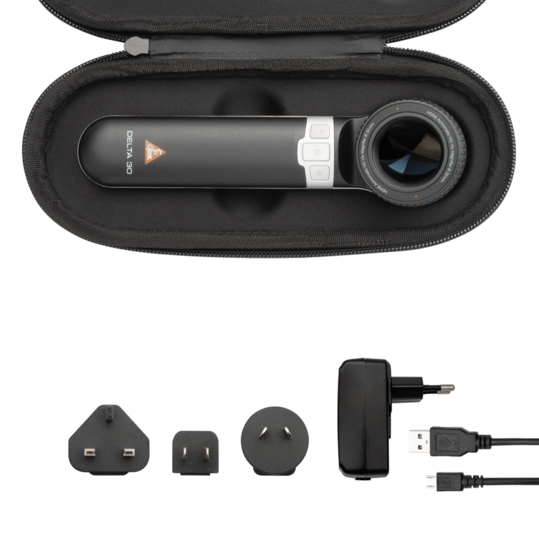HEINE DELTA 30 Dermatoscope (LEDHQ, Premium) - Biospektra